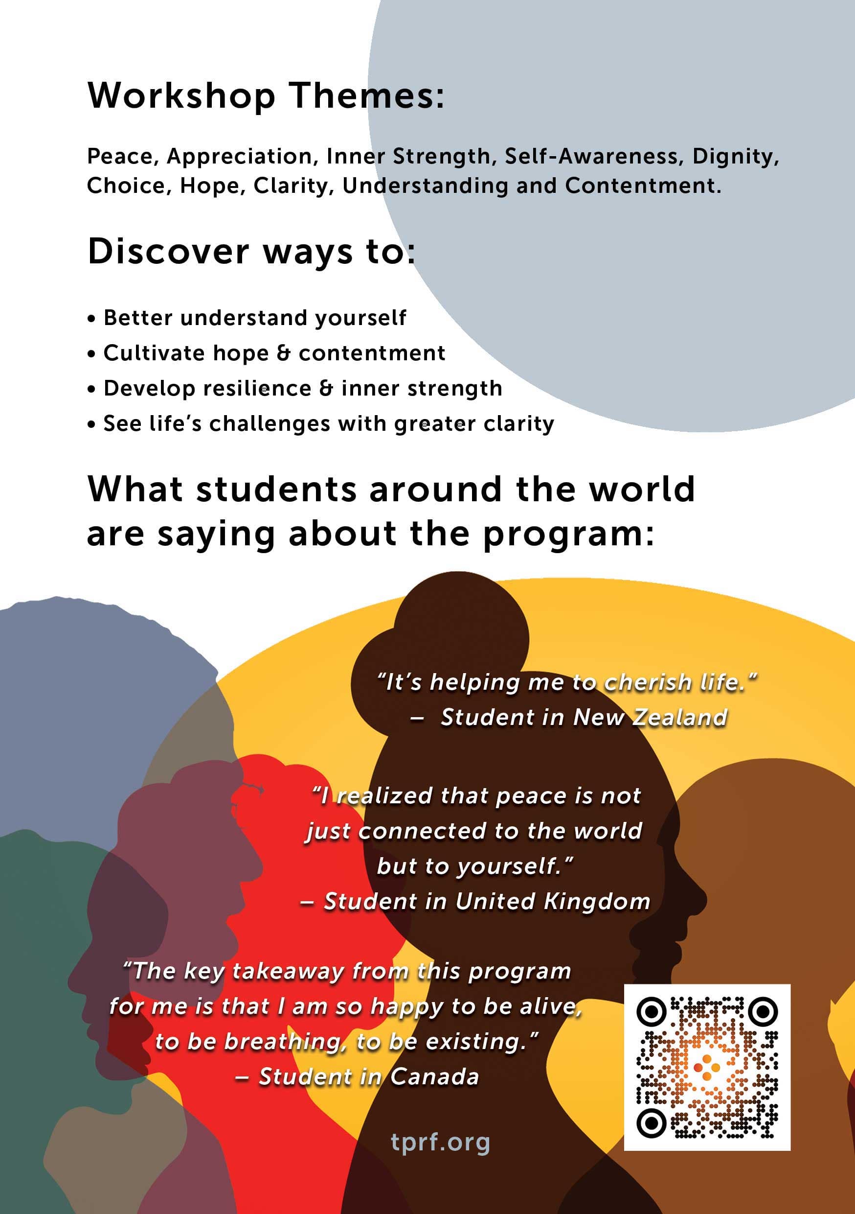 The Peace Education Program for High Schools and Universities - TPRF.org